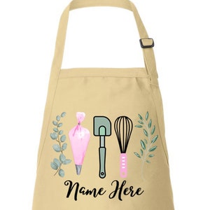 Custom Kitchen Utensils Apron,mommy Apron,personalized Apron, Custom ...