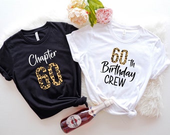 Chapter 60 Shirt, Est. 1962, Hello 60, Custom 60th Birthday Shirt, 60th ...