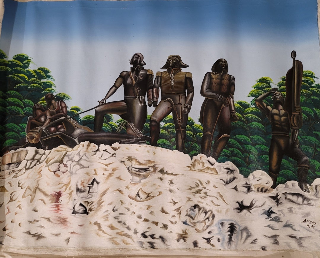 Haitian Art- the Monument of the Battle of Vertieres - Etsy