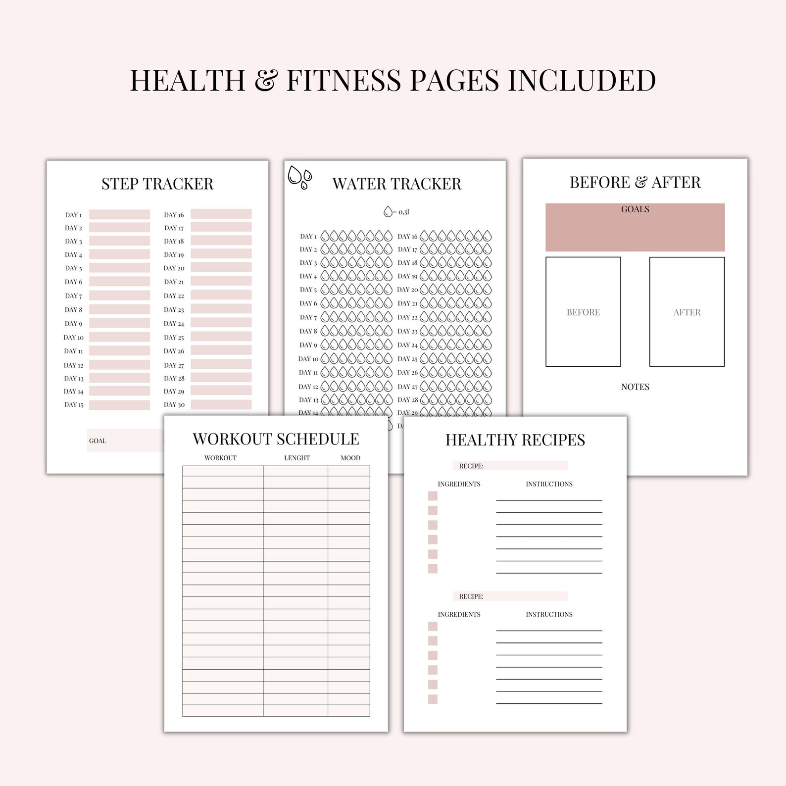 That Girl Planner Printable Ultimate Girl Boss Planner Daily Planner ...