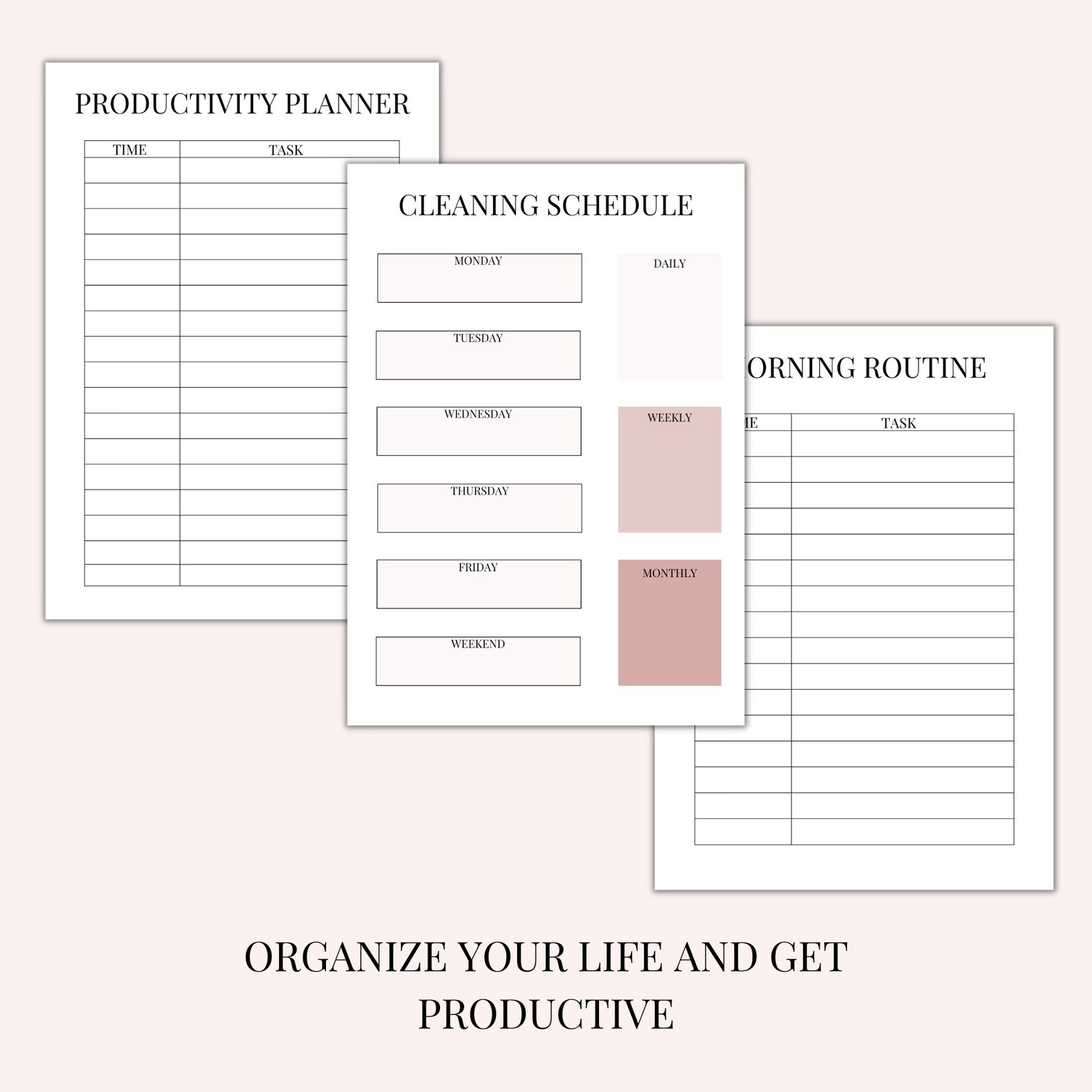 That Girl Planner Printable Ultimate Girl Boss Planner Daily Planner ...