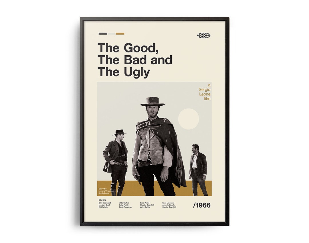 VINTAGE INSPIRED Movie Print, Retro Movie Poster, Midcentury Modern ...