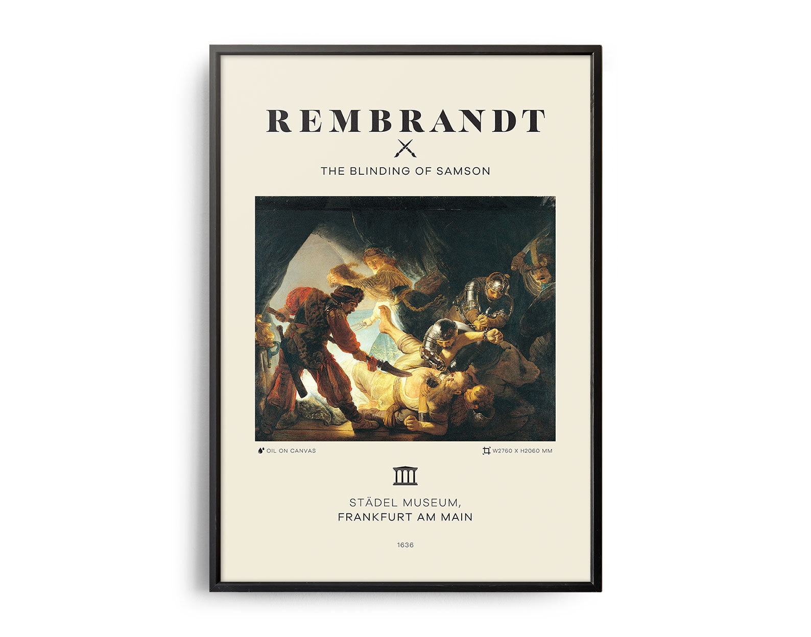 Blinding Of Samson Rembrandt