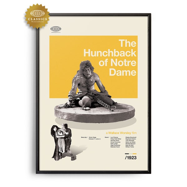 The Hunchback of Notre Dame Poster - Etsy