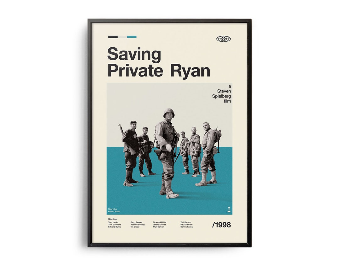 VINTAGE INSPIRED Movie Print, Retro Movie Poster, Midcentury Modern ...