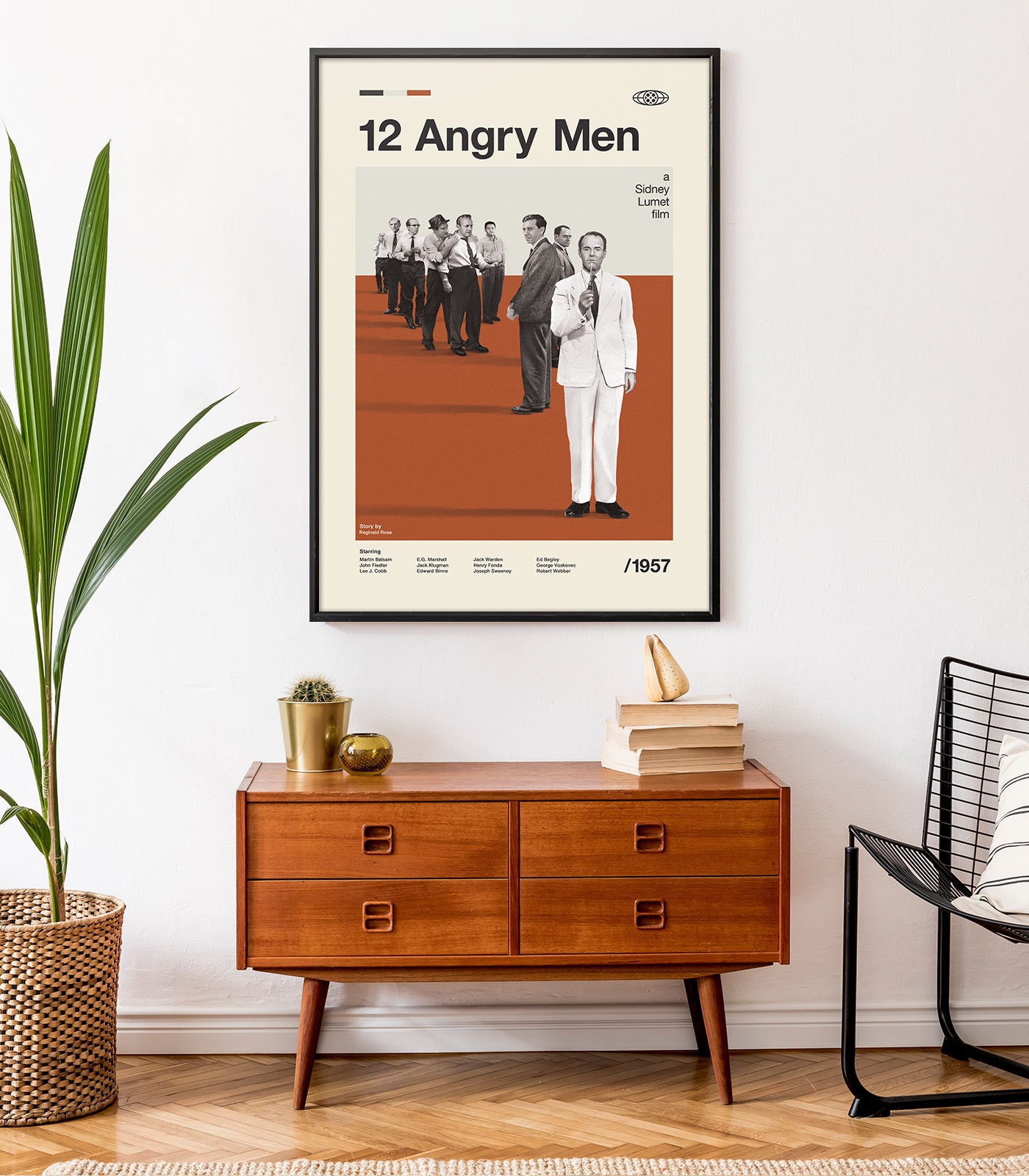 VINTAGE INSPIRED Movie Print, Retro Movie Poster, Midcentury Modern ...