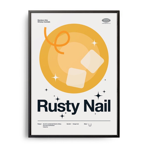 Rusty Nail - Etsy