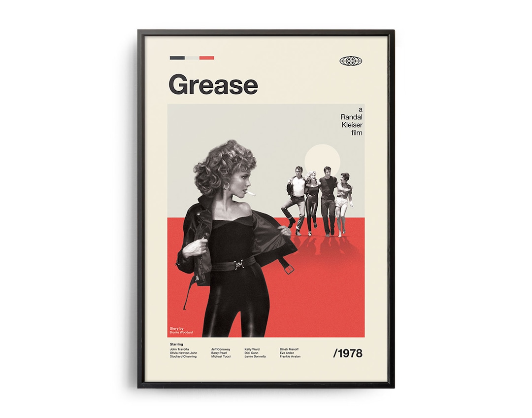 VINTAGE INSPIRED Movie Print, Retro Movie Poster, Midcentury Modern ...