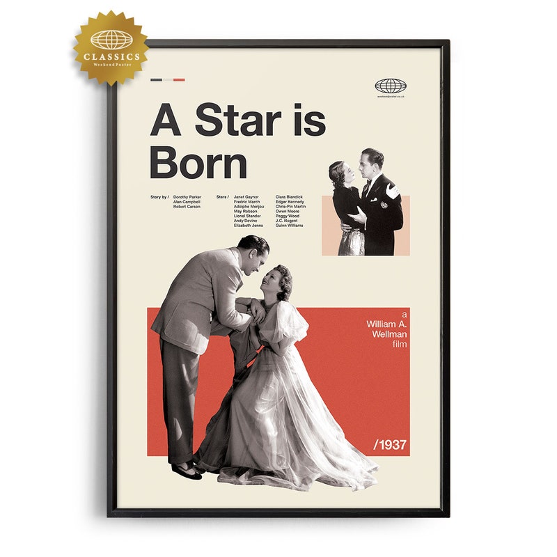 A Star is Born Poster - Etsy