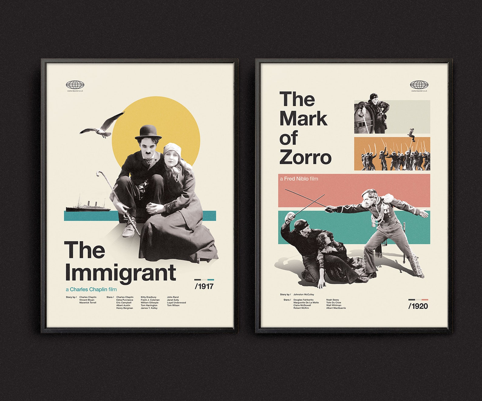 CUSTOM MOVIE Poster, Retro Movie Poster, Midcentury Modern, Retro Cult ...