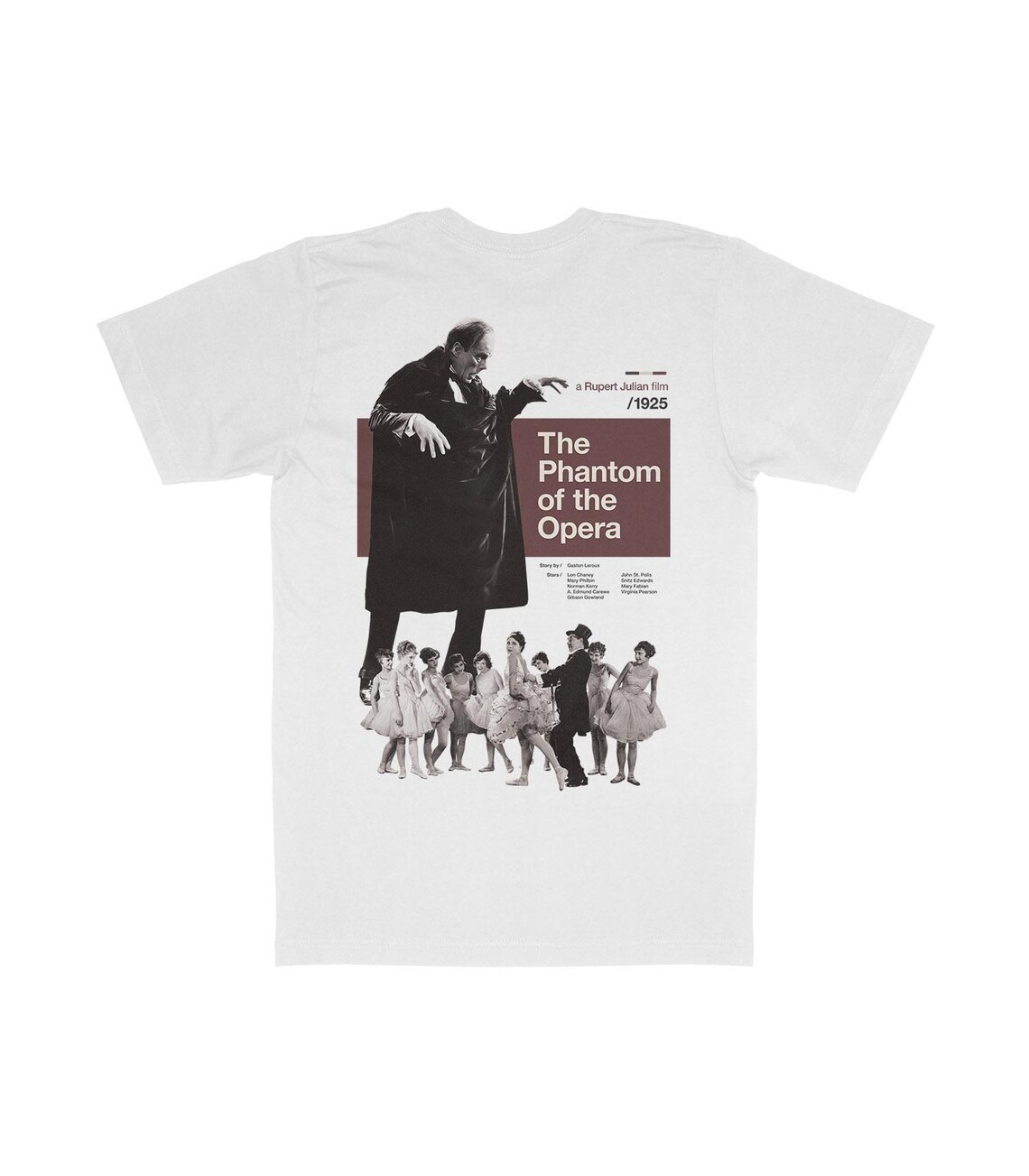 The Phantom of the Opera T-shirt – Midcentury Cult Film Design ...