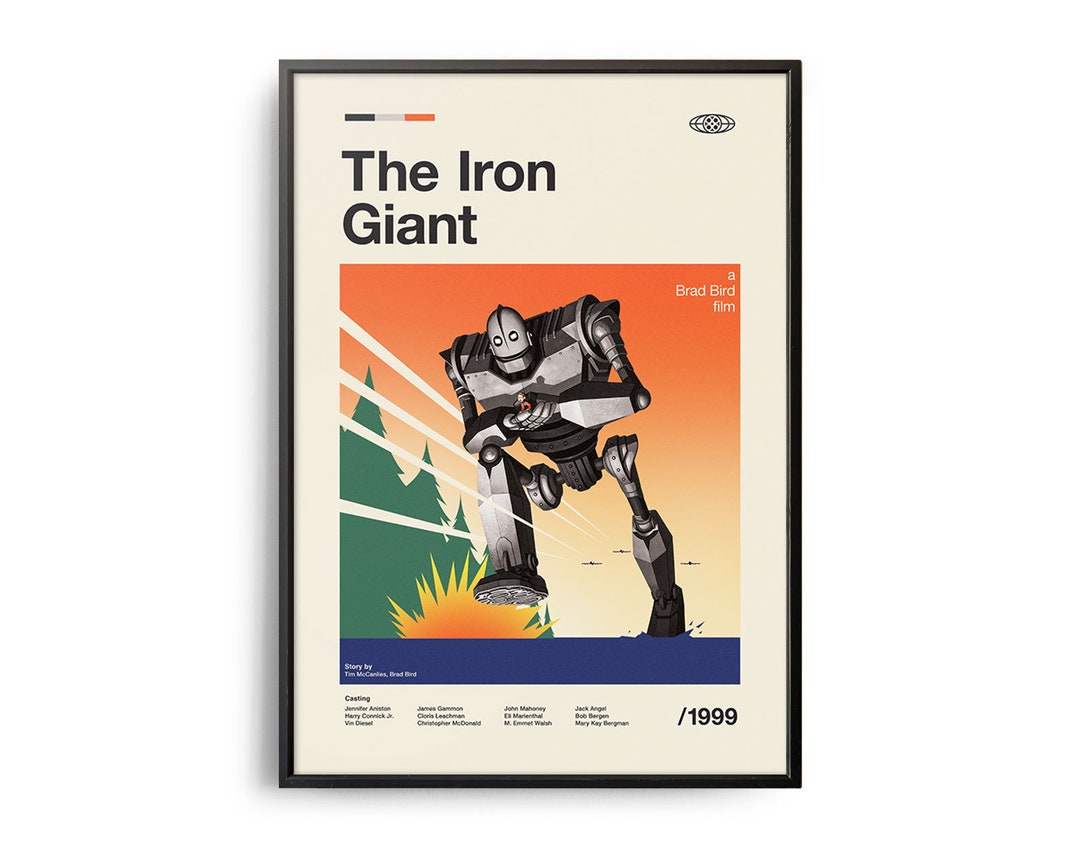 VINTAGE INSPIRED Movie Print, Retro Movie Poster, Midcentury Modern ...