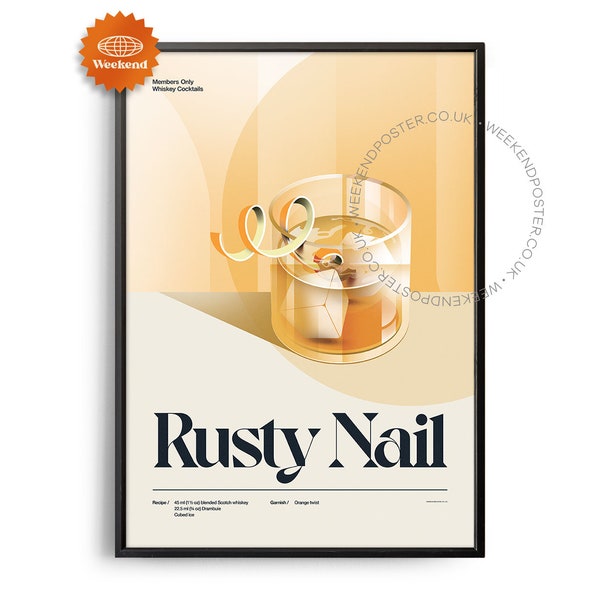 Rusty Nail - Etsy
