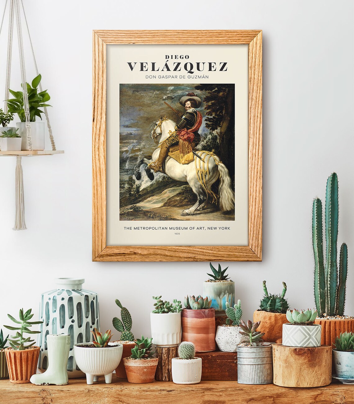 Diego Velázquez Don Gaspar De Guzmán Mid-century Art Poster, Famous ...