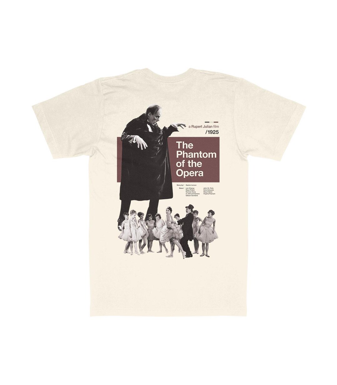 The Phantom of the Opera T-shirt – Midcentury Cult Film Design ...
