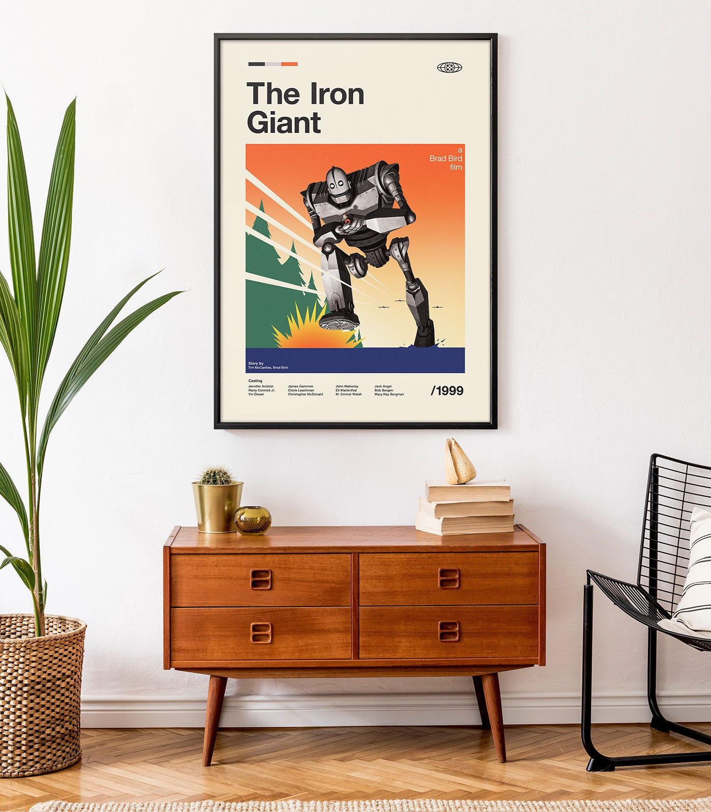 VINTAGE INSPIRED Movie Print, Retro Movie Poster, Midcentury Modern ...