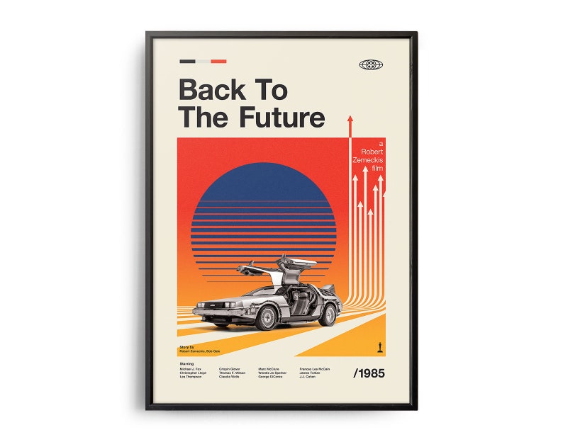 VINTAGE INSPIRED Movie Print Retro Movie Poster Midcentury - Etsy UK