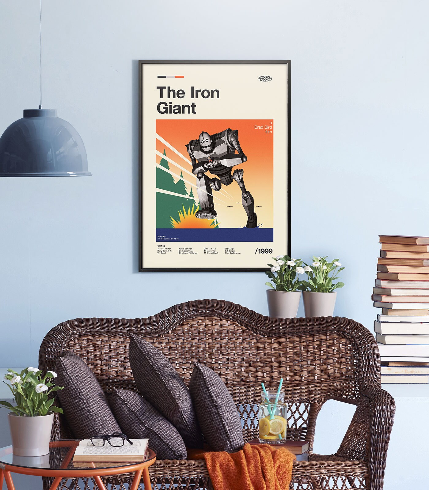 VINTAGE INSPIRED Movie Print, Retro Movie Poster, Midcentury Modern ...