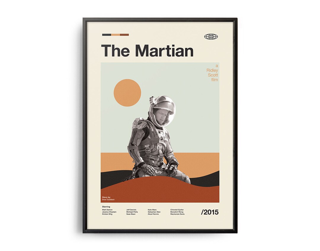 VINTAGE INSPIRED Movie Print, Retro Movie Poster, Midcentury Modern ...