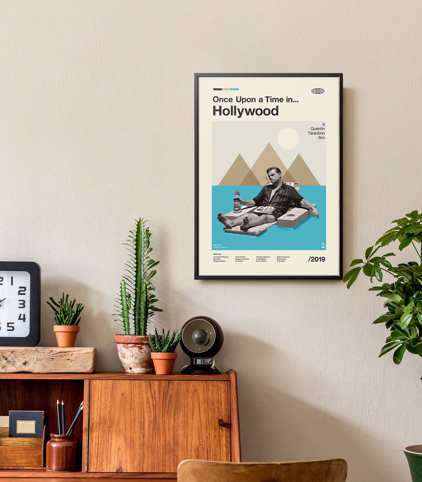VINTAGE INSPIRED Movie Print, Retro Movie Poster, Midcentury Modern ...