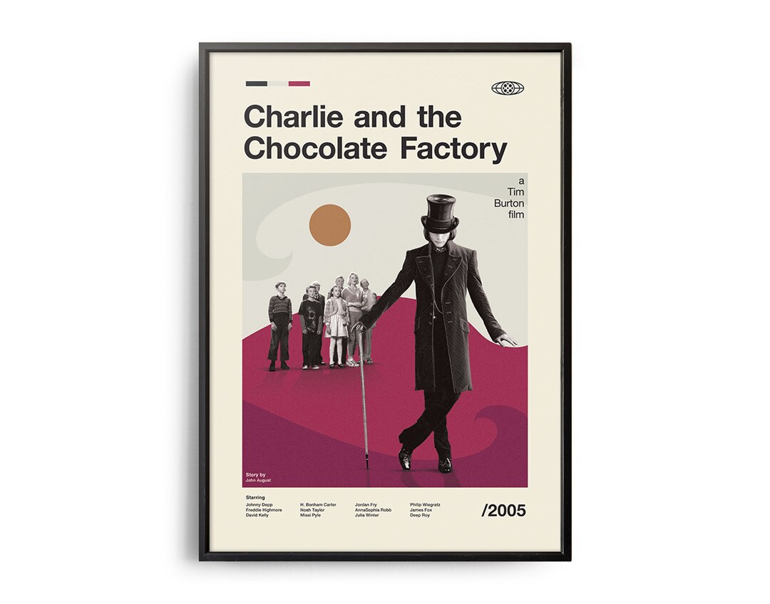 VINTAGE INSPIRED Movie Print, Retro Movie Poster, Midcentury Modern ...