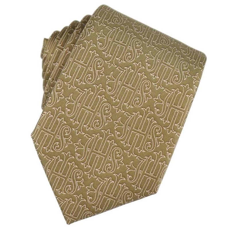 JHS Mulberry Silk Catholic Necktie - Christogram Religious Gift for Men ...