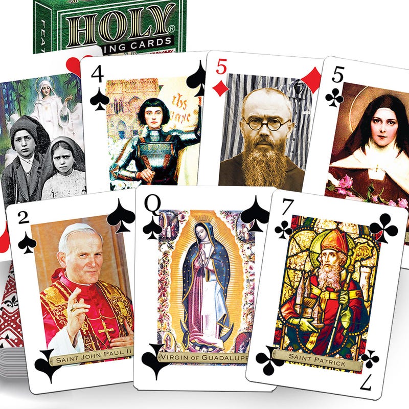 Playing Cards Jesus - Etsy UK