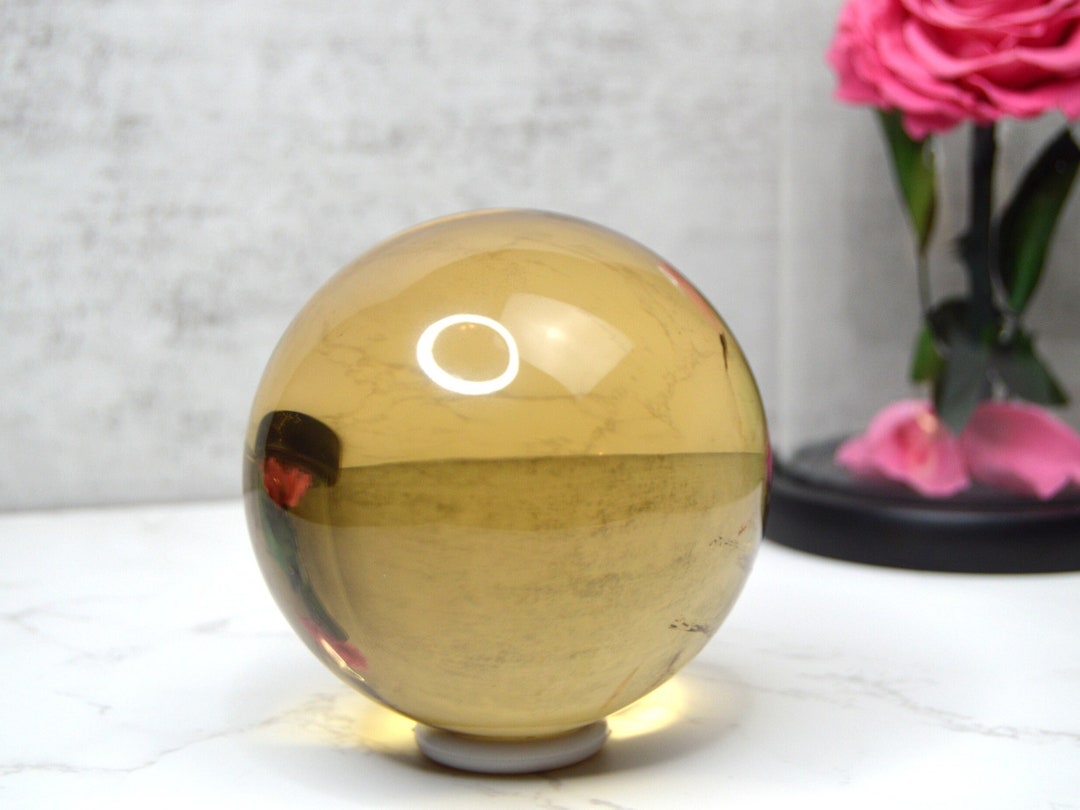 Ultra Rare - 4lb Natural Citrine Sphere - Etsy