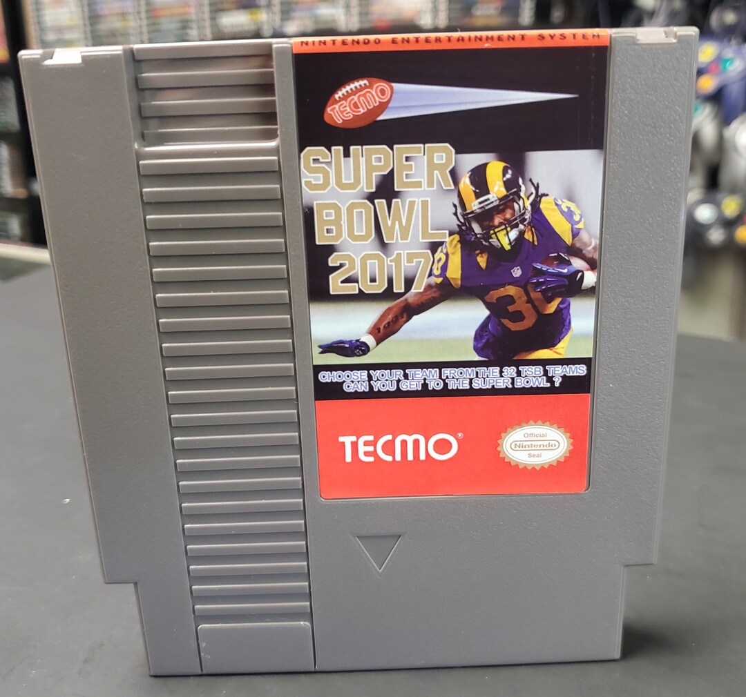 8 Bit Nintendo Tecmo Super Bowl 2017 Rosters as of 9-7-2016 New NES ...