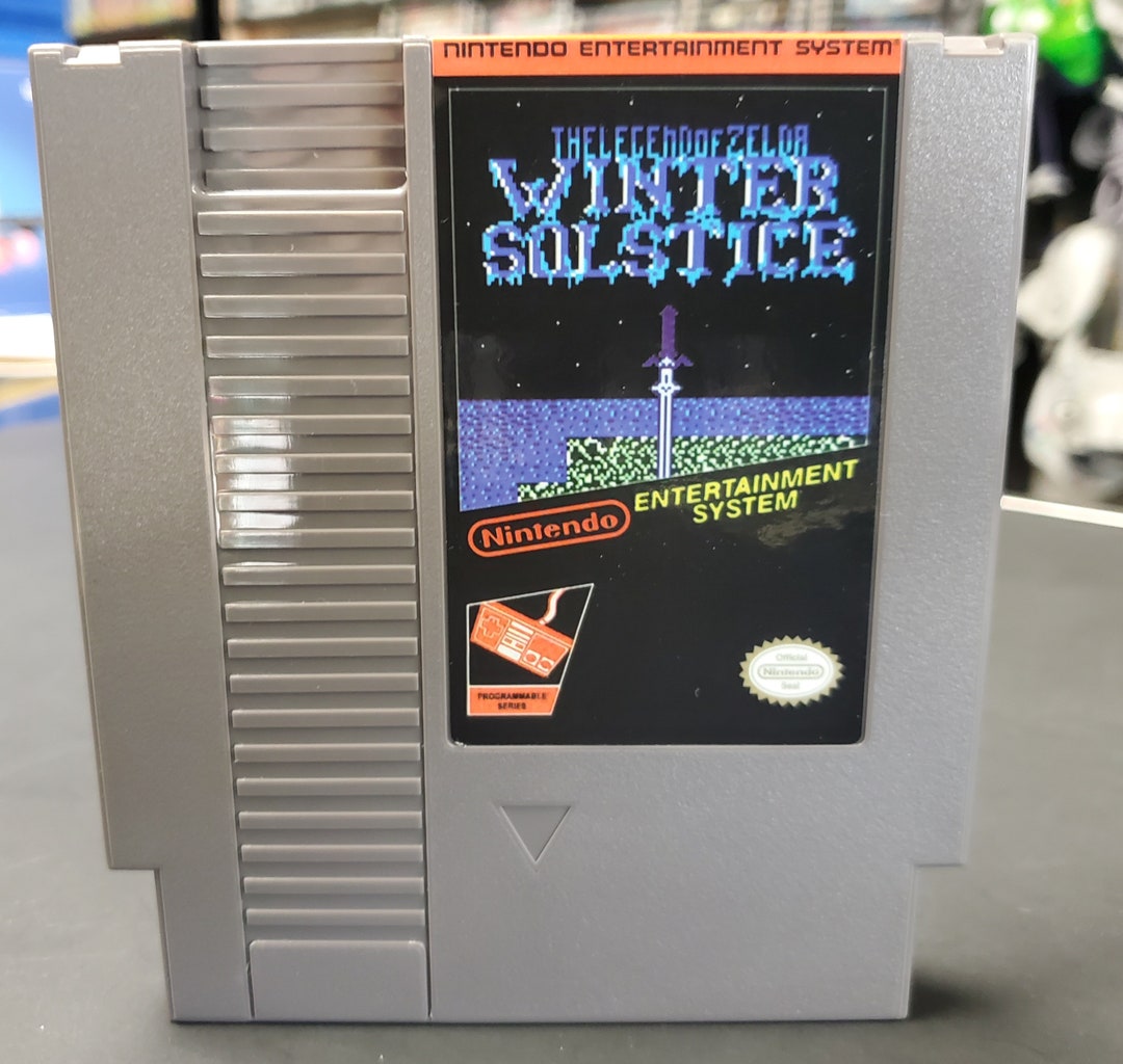 8 Bit Nintendo Legend of Zelda: Winter Solstice New NES Cartridge Free ...