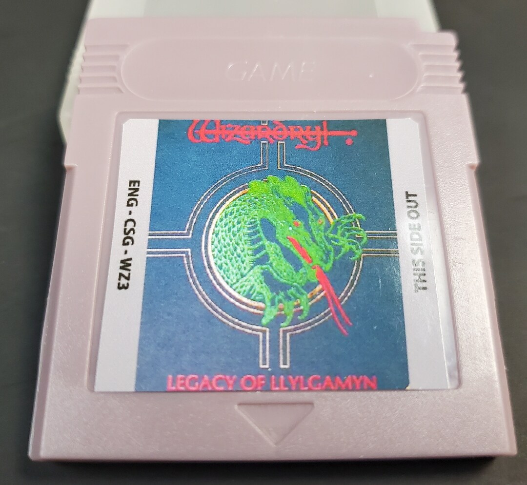 Gameboy Color Wizardry III: Legacy of Llylgamyn New English Translated ...