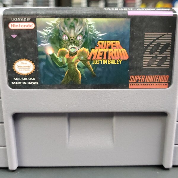 Metroid Reproduction - Etsy