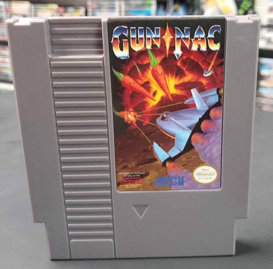 8 Bit Nintendo gun Nac New NES Game Cartridge Free Shipping - Etsy