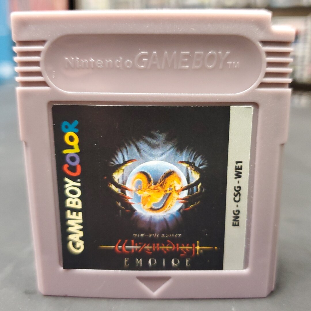 Gameboy Color Wizardry Empire: the Emporer of Naraka English ...
