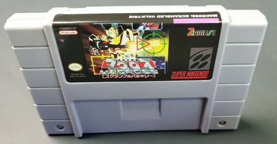 Super Nintendo Macross: Scrambled Valkyrie New SNES | Etsy