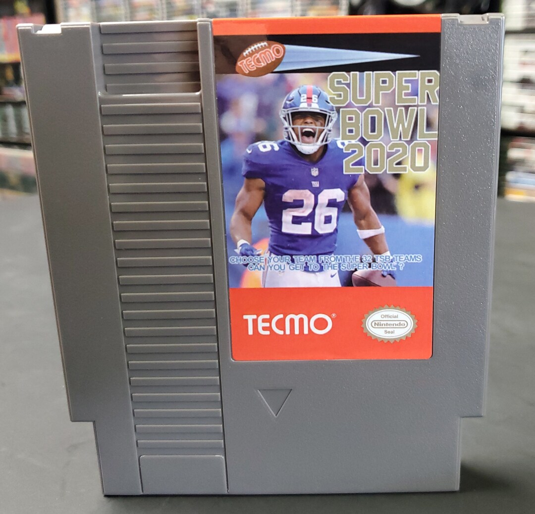 8 Bit Nintendo Tecmo Super Bowl 2020 Rosters as of 9/4/2019 New NES ...