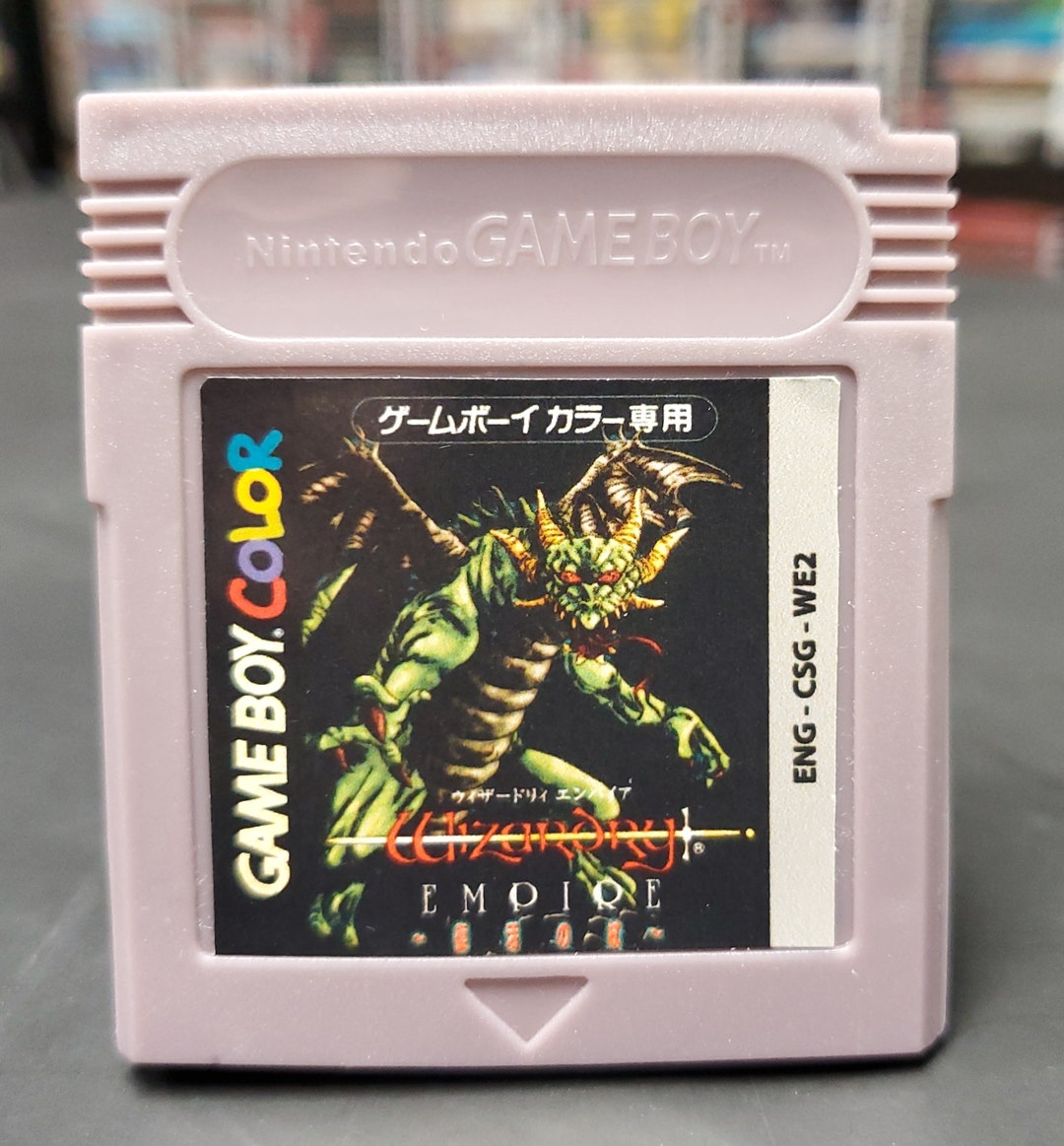 Gameboy Color Wizardry Empire: the Staff of Resurrection English ...
