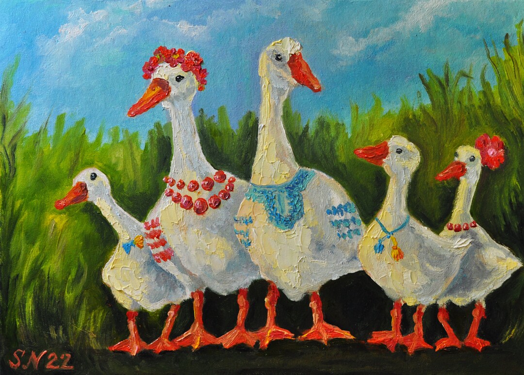 Ukrainian Seller Geese Art Digital,ukraine Ukrainian Art Shops ...