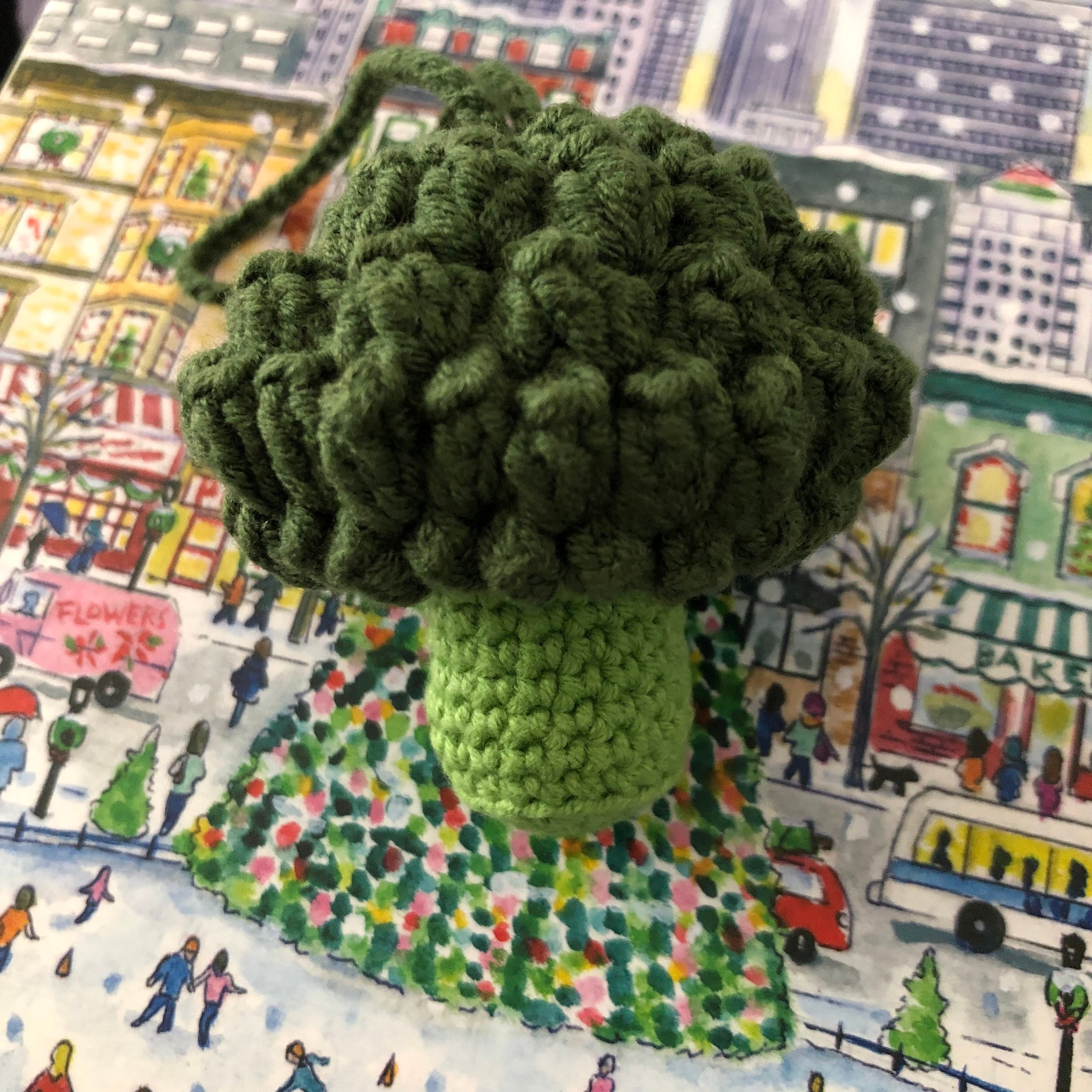 Handmade Cute Broccoli Keychain for Gifts or Decor - Etsy