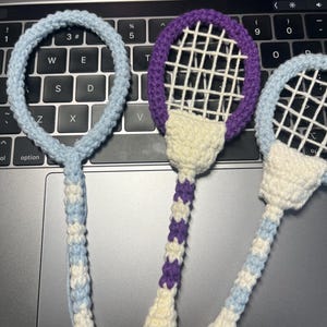 Handmade Crochet Badminton Racket, Customised Your Badminton - Perfect ...