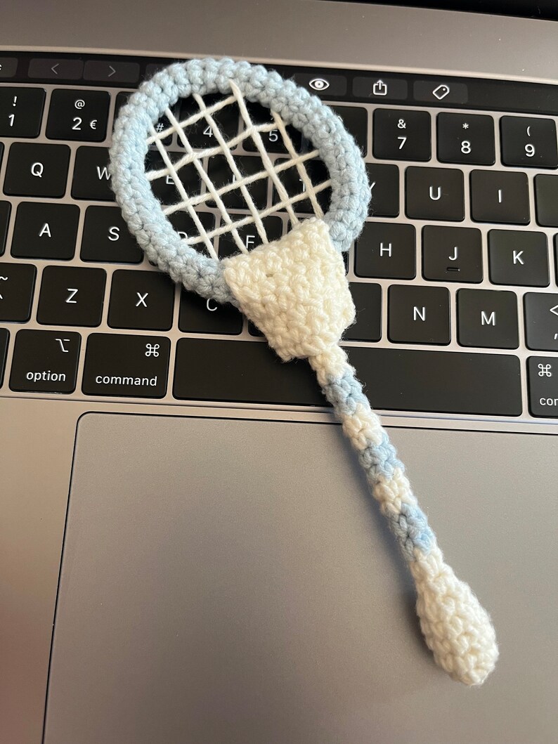 Handmade Crochet Badminton Racket, Customised Your Badminton - Perfect ...