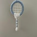 Handmade Crochet Badminton Racket, Customised Your Badminton - Perfect ...