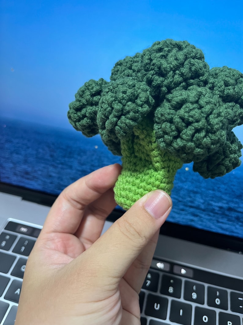 Handmade Cute Broccoli Keychain for Gifts or Decor - Etsy