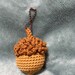 Handmade Crochet Hazelnut Keychain – Chestnut Gift, Home Decor - Etsy