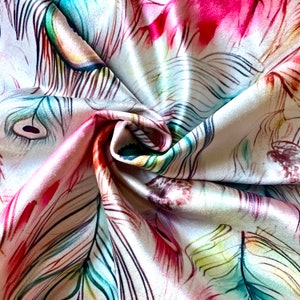 Velvet Print Fabric Digital Print Fabric by the Yard Metre - Etsy