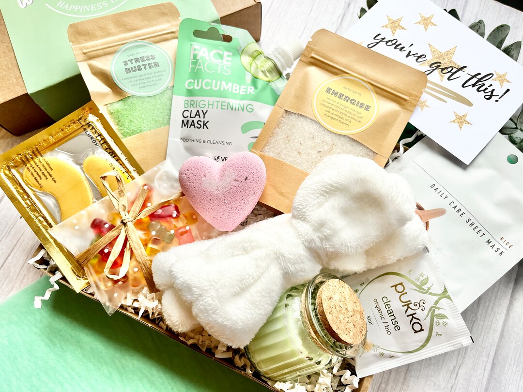 Exam Stress Buster Gift Box Good Luck With Exams Energise - Etsy UK