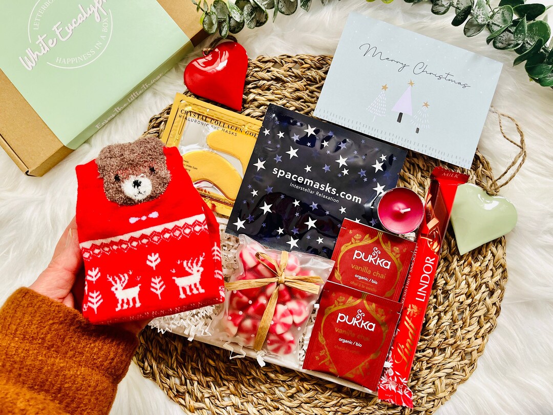 SECRET SANTA Gift Box Stocking Filler xmas Treat Box for - Etsy