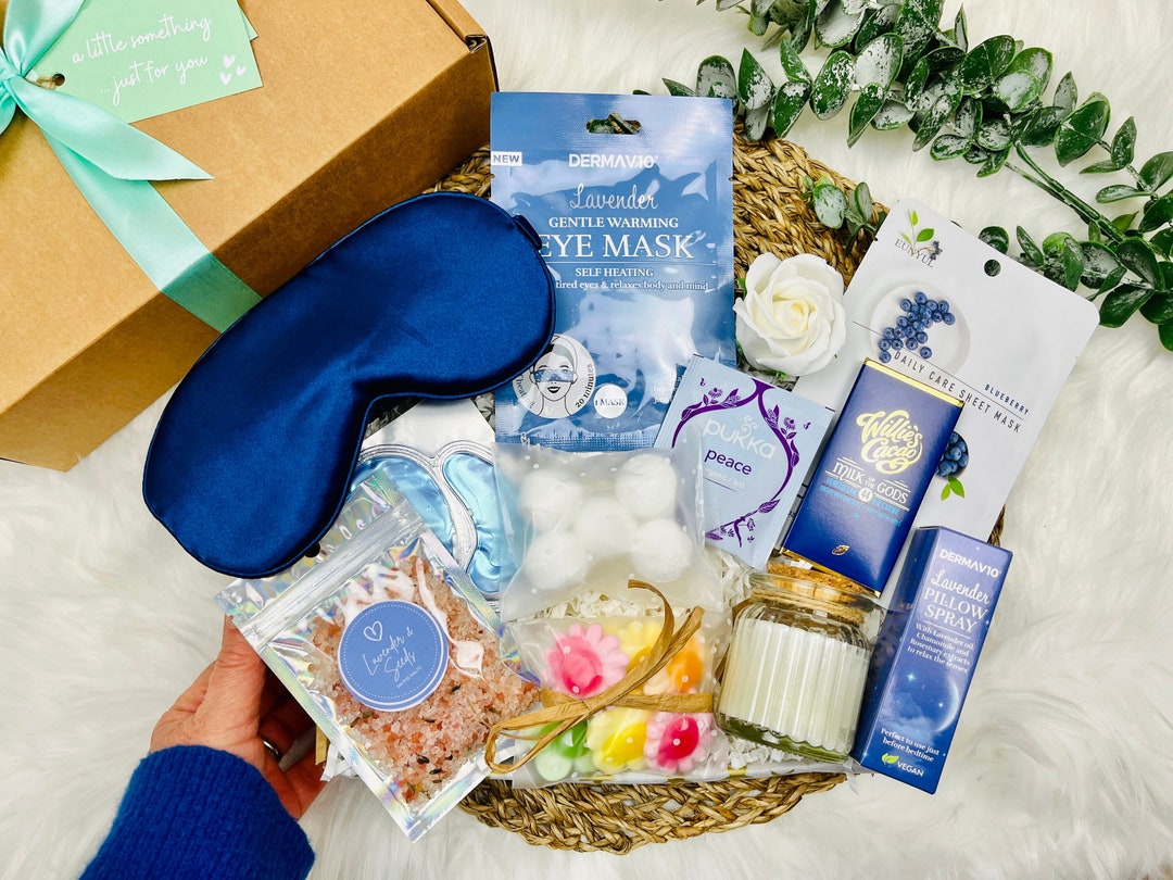 Relax and Sleep Gift Box | Spa Gift for Her | Self Care Care Package ...