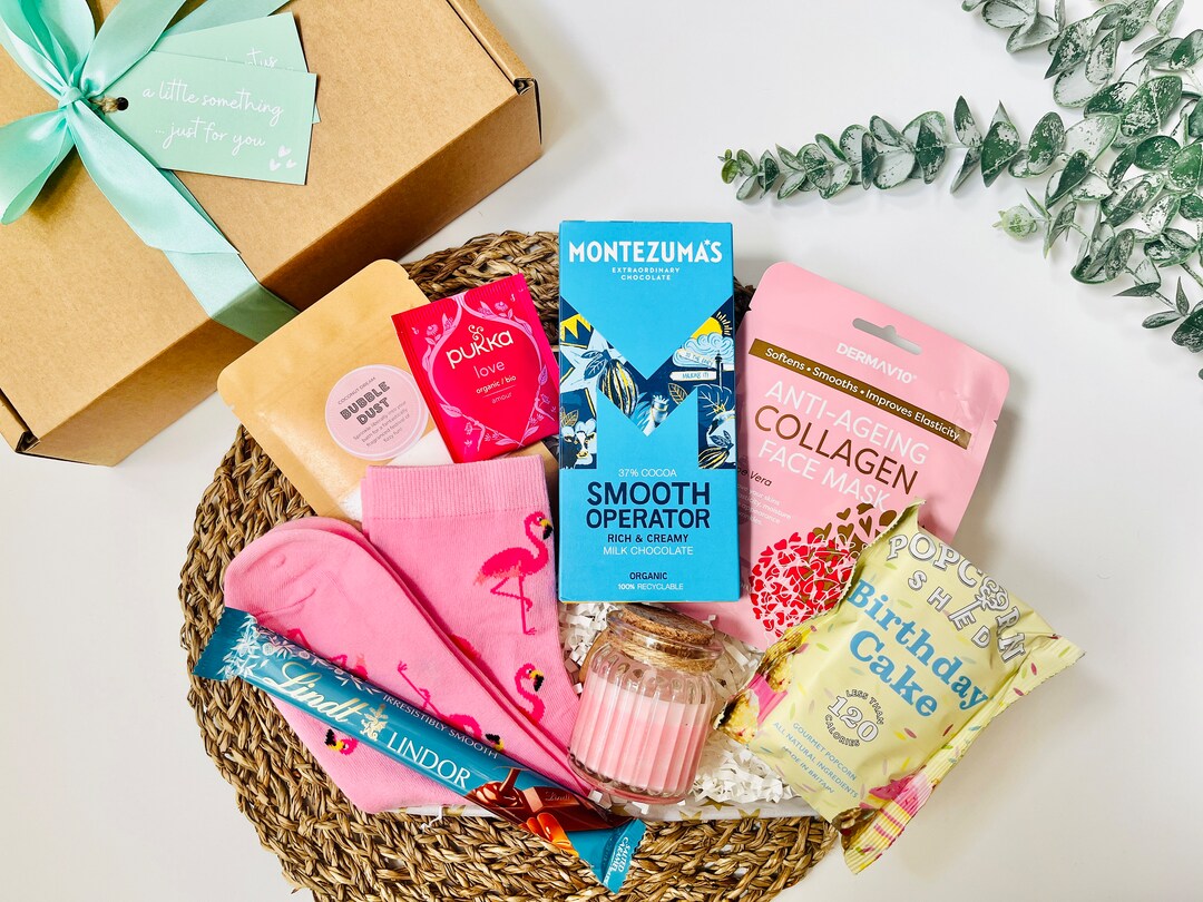 Birthday Treat Box Pamper Hamper Self Care Beauty Package Relax and ...
