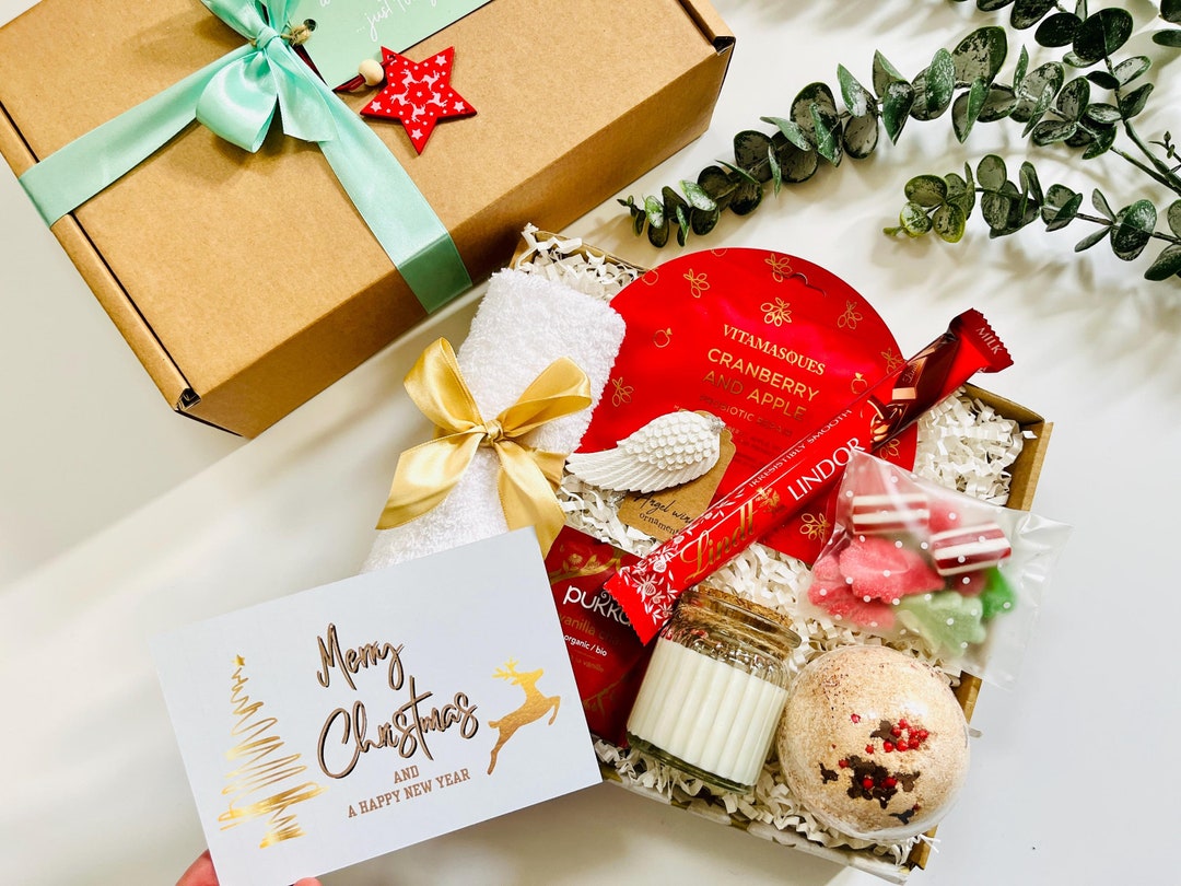 Christmas Spa Gift Box Pamper Hamper Xmas Eve Box Stocking Filler for ...